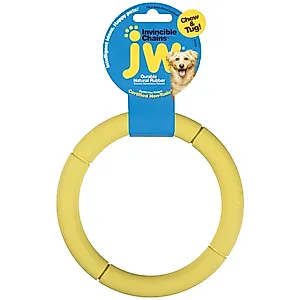 JW Pet Company Invincible Chains LS Single Dog Toy, Large (Colors Vary)