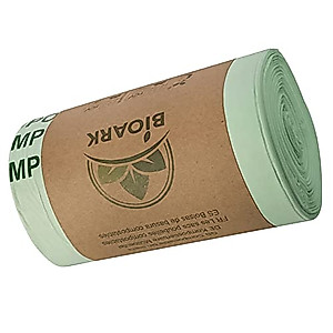 VALICLUD 50pcs Corn Starch Compost Trash Bags Poo Bags Compostable Garbage Bags Corn Starch Bag Poop Bag Poop Bags Biodegradation Poop Bag Pet Garbage Bag Flat Green Dumpster Bag