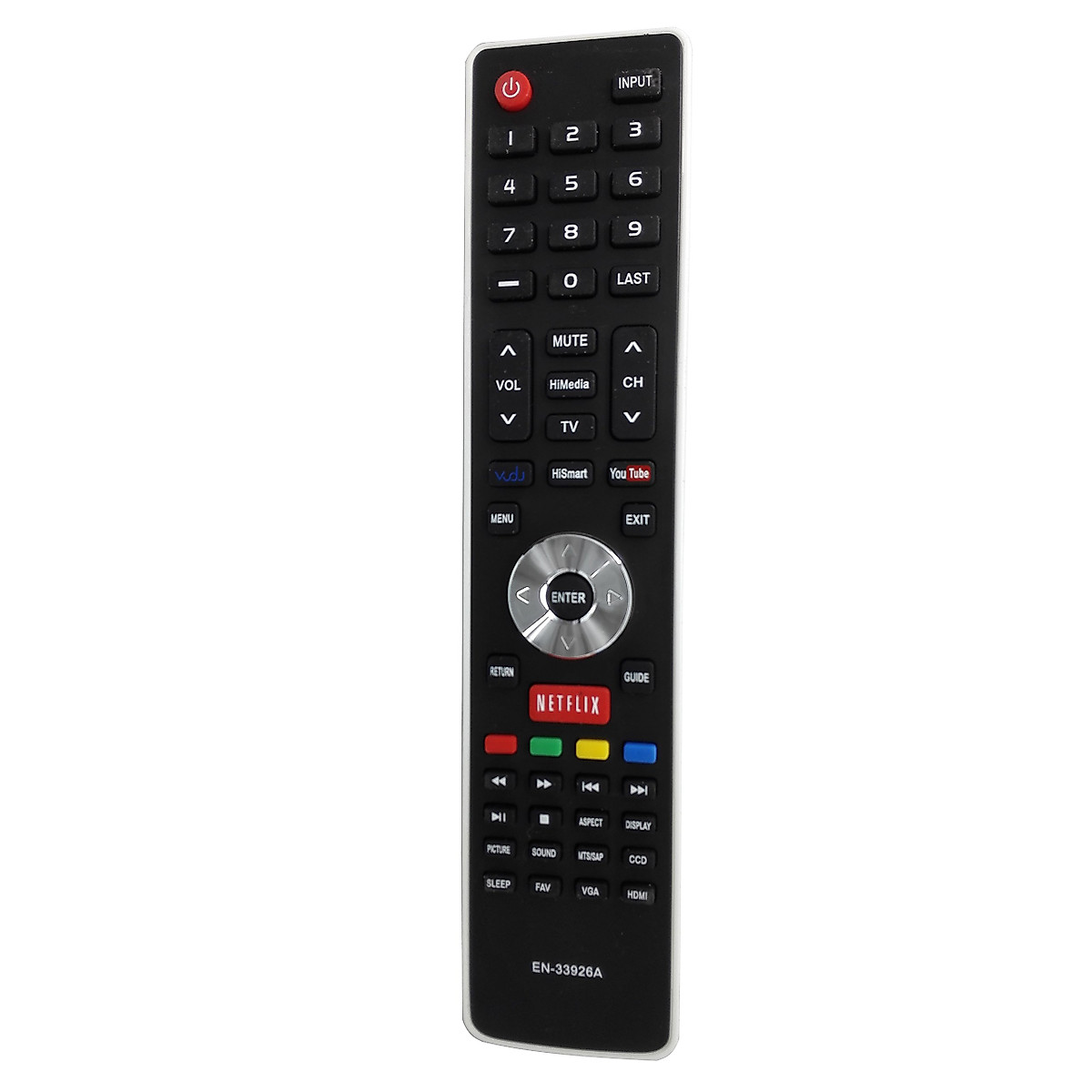 New EN-33926A EN33926A Replace Remote Fit for Hisense EN-33926A 32K366W 40K366WB 32K20DW 32K20W 40H5 50K610GWN 55K610GWN XV5849 32H5B 40H5B 40K366WN 48H5 50H5B 50H5G 50H5GB EN33925A