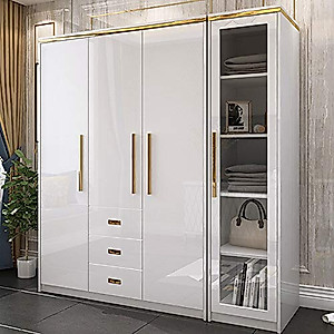 Toduso Glossy White Contact Paper for Countertops Removable Contact Paper White Peel and Stick Wallpaper Waterproof Easy to Clean Vinyl Roll Decorative Kitchen Cabinet Table Closet 15.8''x78.7''