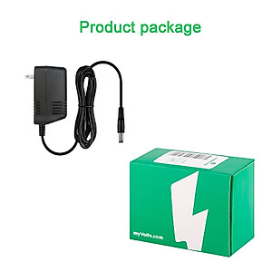 MyVolts 9V Power Supply Adaptor Compatible with/Replacement for Digitech RP355 Effects Processor - US Plug