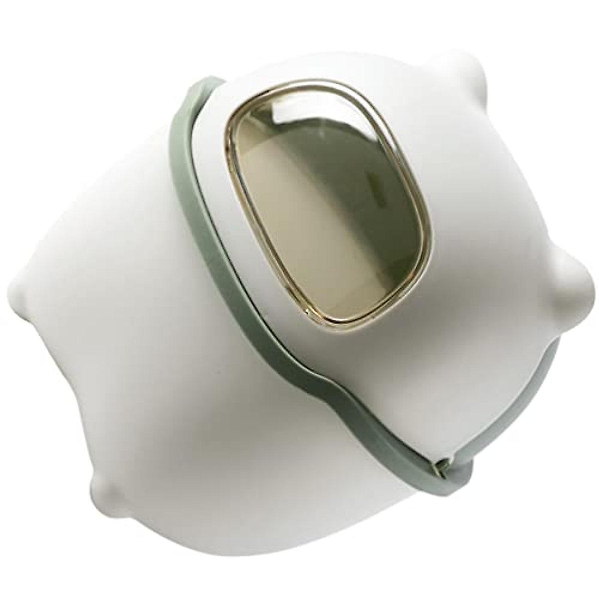 UPKOCH Round Dining Table Mini Animal Desktop Trash Can Swing Lid Small Paper Wastebasket Tabletop Garbage Bin Round Countertop Trash Container for Home Office Plastic Bins