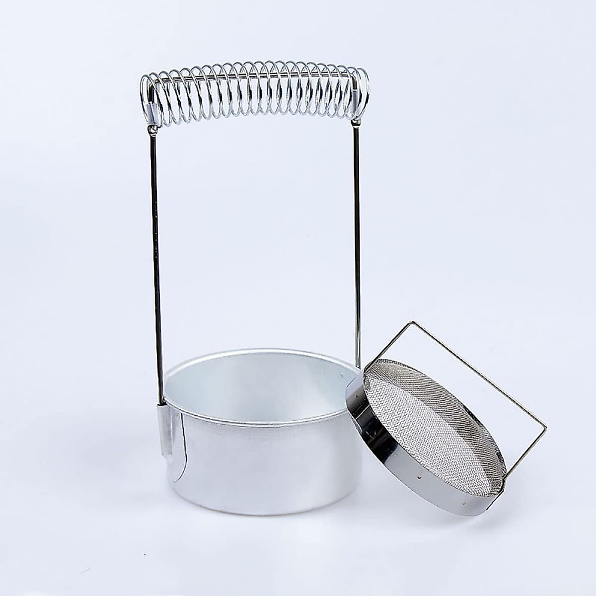 Gadpiparty Cleaner Hanging Container Barrel for Holder Metal Stand Art Bucket Tank Useful Painting Pen with Washer Oil Paintbrush Watercolor Paint Hanger Cleaning Brush Calligraphy Drying