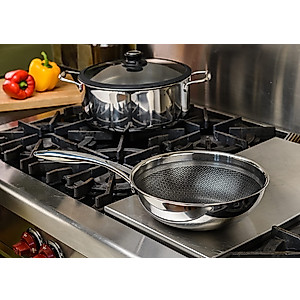 Black Cube Quick Release Cookware Chef's Pan, 9.5-Inch/2.5 Quart
