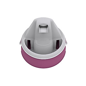 Aqua Flow Premium Pet Water Fountain - Automatic Dispenser Drinking Bowl for Cats and Dogs - Anti-Hair Drainage System - Replaceable Filters - Ideal for Multiple Pets - 52 up to 120 fl oz