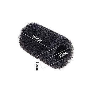 KINMINGZHU 12 Pieces Black Pre-Filter Sponge Foam Roll Accessories for Aquarium Fish Tank