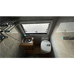 Airstream Caravans trailer with bedroom/Living room/Bathroom and kitchen.Now travelling is much easy, 21.3 * 7.15 * 8ft.