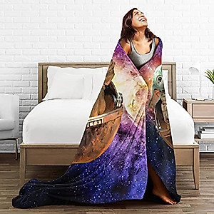 Baby Blanket Fleece Blankets Ultra Soft Bed Throw Blanket Decorative Plush Fuzzy Cozy Blanket for Bed, Sofa, Couch, Travel, 60x50 inches