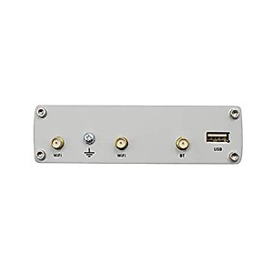 Teltonika RUTX10000300 Professional Ethernet Router, UK PSU, Digital Input/Output for Remote Monitoring and Control, Dual Band WiFi and Bluetooth LE, Aluminium Housing, Firewall and VPN Services