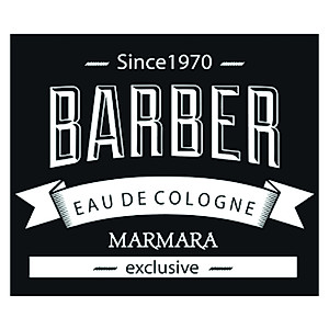 barber marmara Marmara Barber Cologne - Best Choice of Modern Barbers and Traditional Shaving Fans No 6 New Series, 50ml x 2 Spray Bottles