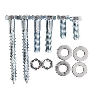 Attic Ladder Spreader Hinge Arms Replacement Kit for Werner 55-1 2006 and Older - (Pair)