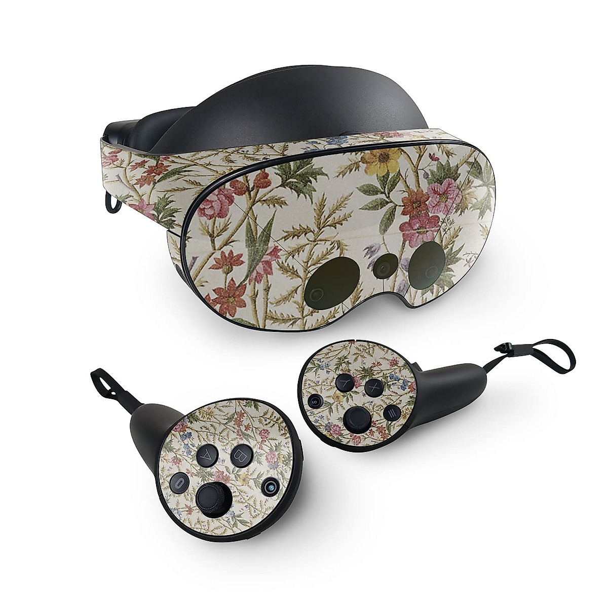 MightySkins Glossy Glitter Skin Compatible with Meta Quest Pro - Seaweed | Protective, Durable High-Gloss Glitter Finish | Easy to Apply, Remove, and Change Styles | Made in The USA