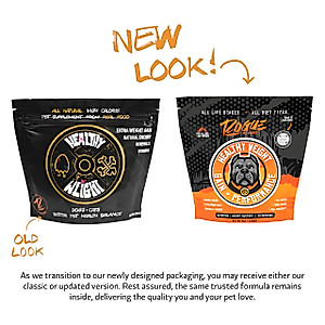 ROGUE PET SCIENCE Healthy Weight - Natural Weight Gainer for Dogs - High Calorie Tasty Dog Food & Cat Food Topper - Supports Weight Gain, Gut Health & Digestion - Helps Provide Natural Energy (2 lbs)