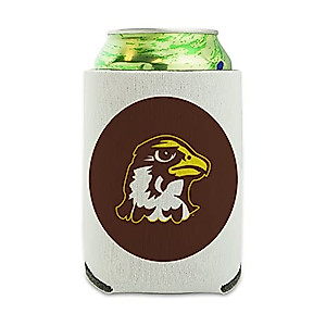 Quincy University Primary Logo Can Cooler - Drink Sleeve Hugger Collapsible Insulator - Beverage Insulated Holder