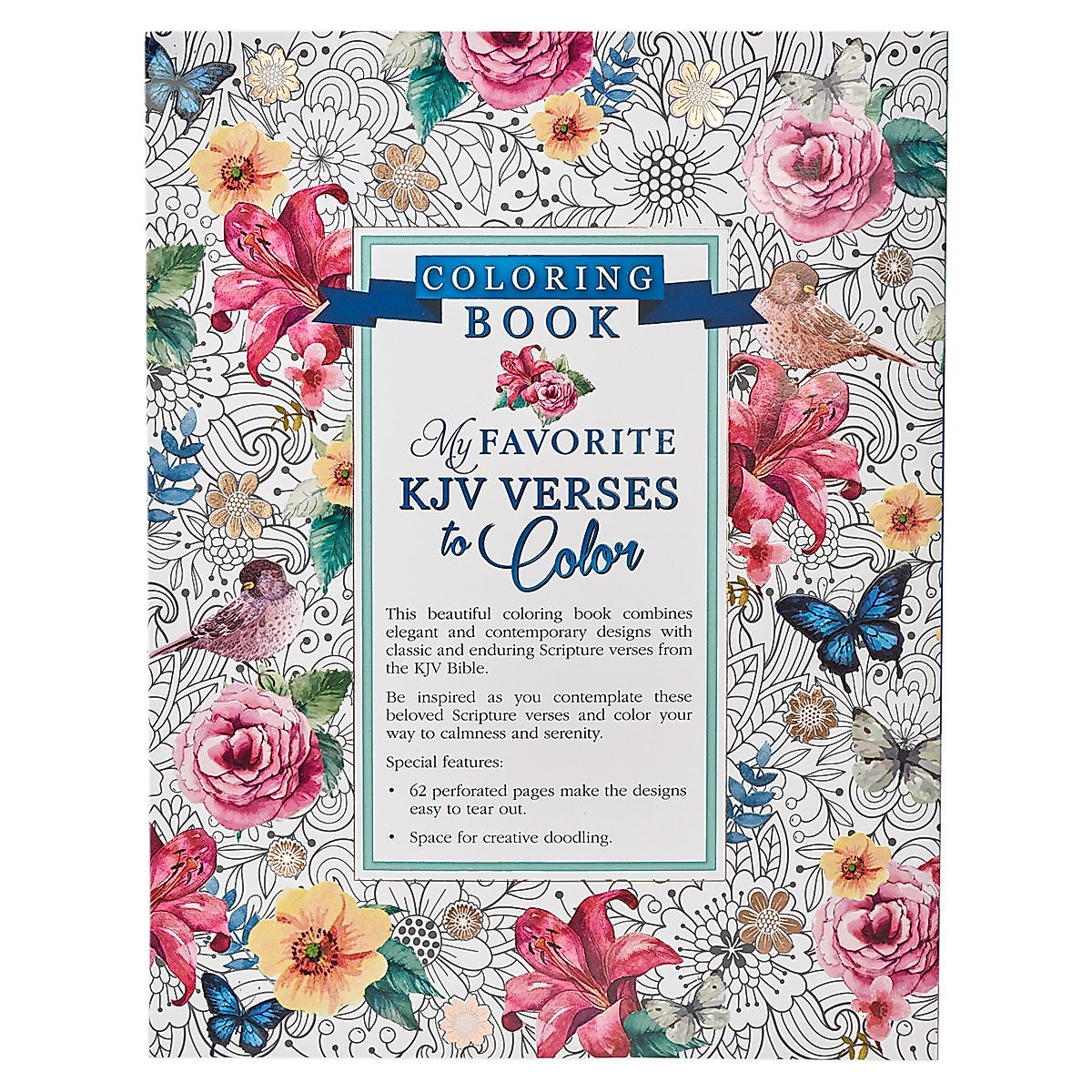 My Favorite KJV Verses to Color - Inspirational Adult and Teen Coloring Book Inspiration and Encouragement from God's Word