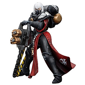 HiPlay JoyToy Warhammer 40K Collectible Figure: Adepta Sororitas Retributor with Heavy Flamer 1:18 Scale Action Figures JT8131 (Heavy Flamer JT8131)
