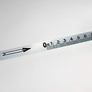 Utoolmart 100m / 328ft Tape Measure,Portable Steel Frame Ruler, Metric Scale Stainless Steel Ruler,Precision Measuring Tools 1 Pcs