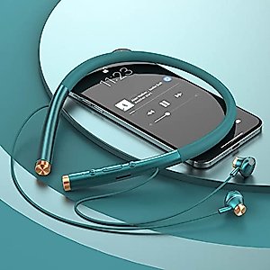 Bluetooth Sport Headphones, Sports Wireless High-Power Bluetooth Earphones Neck-Mounted Earphones, 1PC Outdoor Stereo Earbuds Earphone Waterproof Headset for Running and Workouts