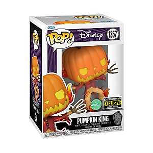 Funko Pop! Disney: Nightmare Before Christmas - 30th Anniversary Pumpkin King Jack Skellington (Scented) Figure (Entertainment Earth Exclusive)