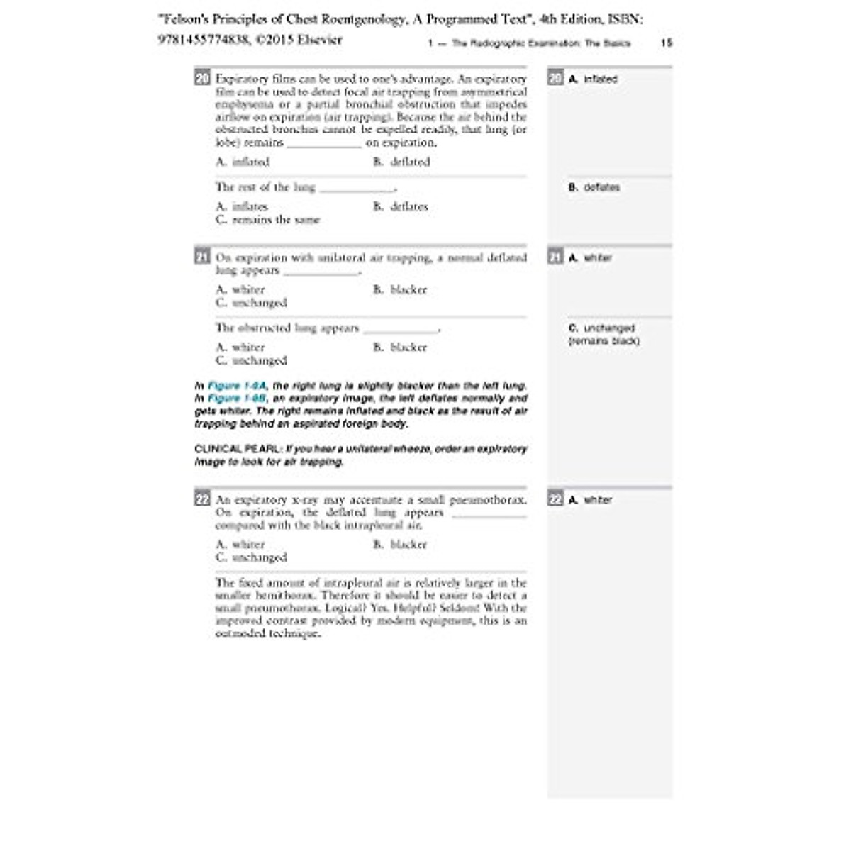 Felson's Principles of Chest Roentgenology, A Programmed Text (Goodman, Felson's Principles of Chest Roentgenology)