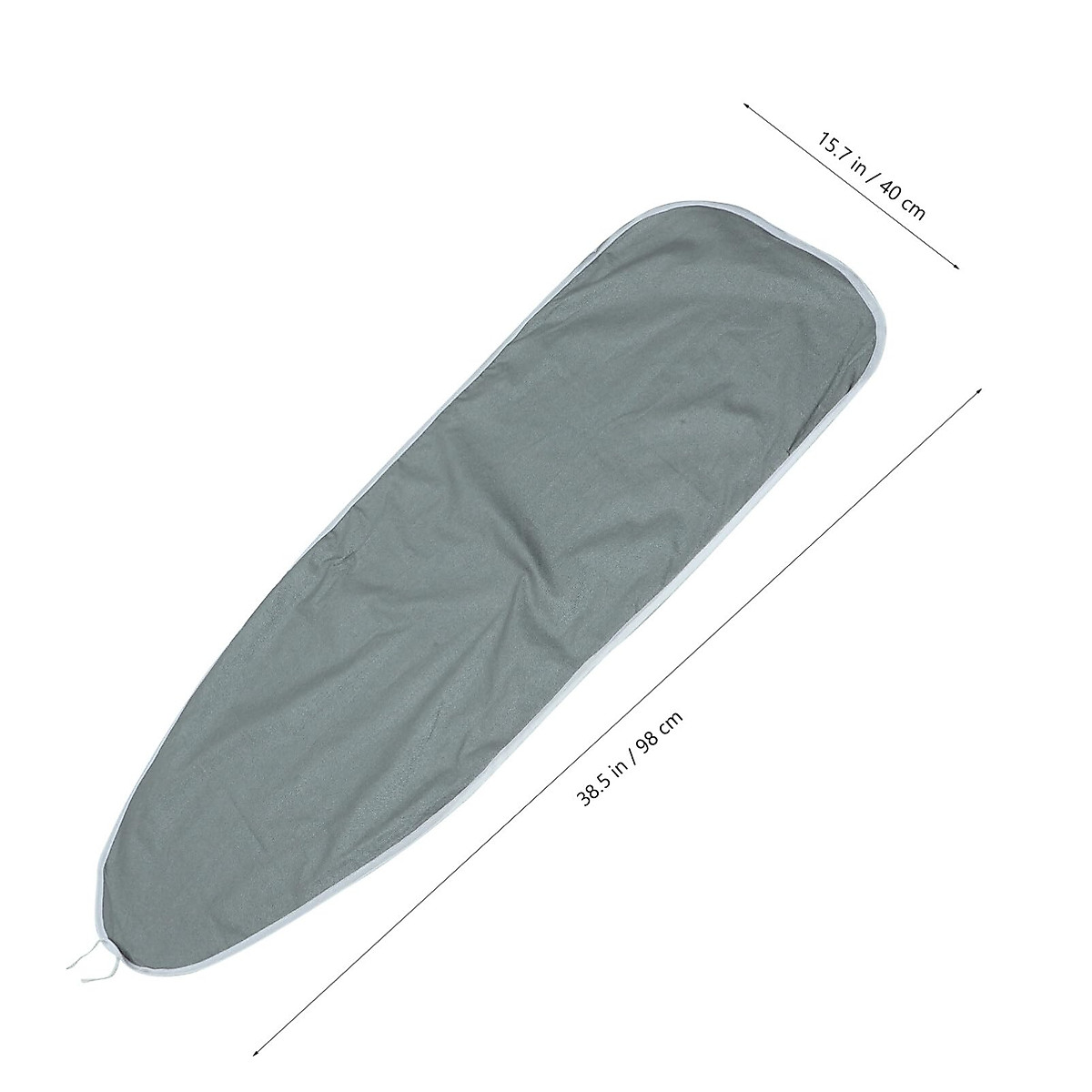 Zerodeko Ironing Board Cloth Iron Table Cover Ironing Cover Cloth Iron Board Mat Ironing Board Pad Non Stick Iron Board Cover Ironing Board Protector The Door Travel Pure Cotton