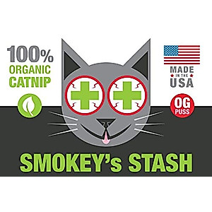 Smokey's Stash Catnip Spray for Cats from 2 Ounce Fresh Premium Maximum Potency nip Treat
