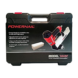 Powernail 1845F Pneumatic Trigger-Pull 18 Gauge Flooring Stapler for Engineered and Laminate