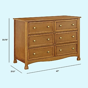 daVinci Kalani 6-Drawer Dresser in Chestnut, GREENGUARD Gold Certified
