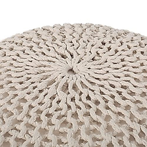 Christopher Knight Home 313877 Pouf, Beige