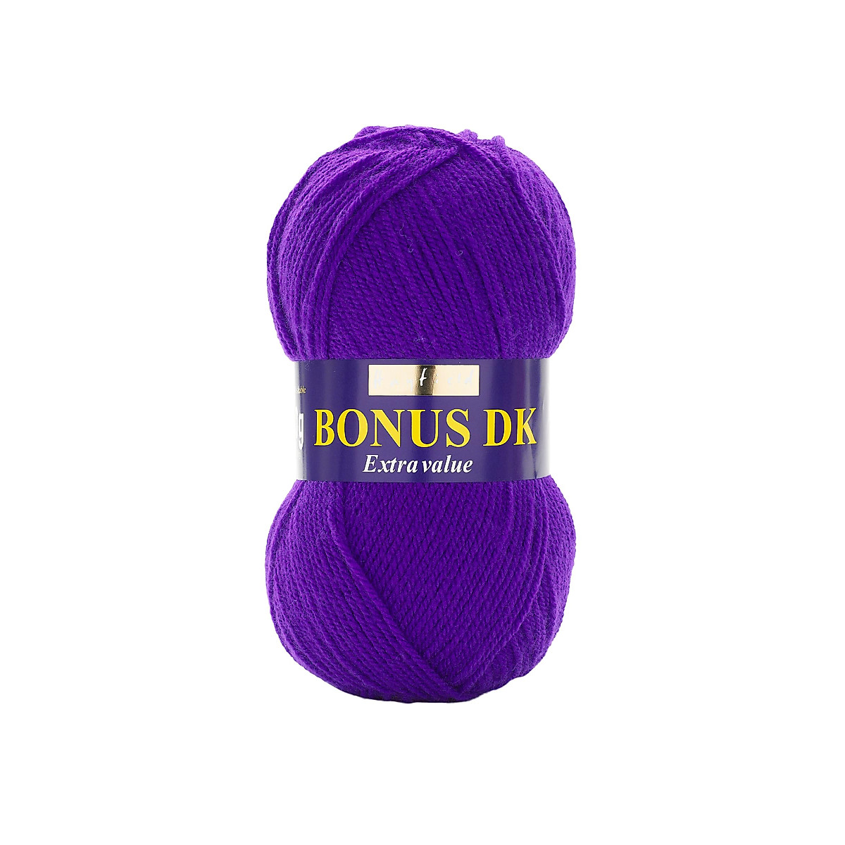 Hayfield Bonus Knitting Yarn DK 828 Bright Purple - per 100 gram ball