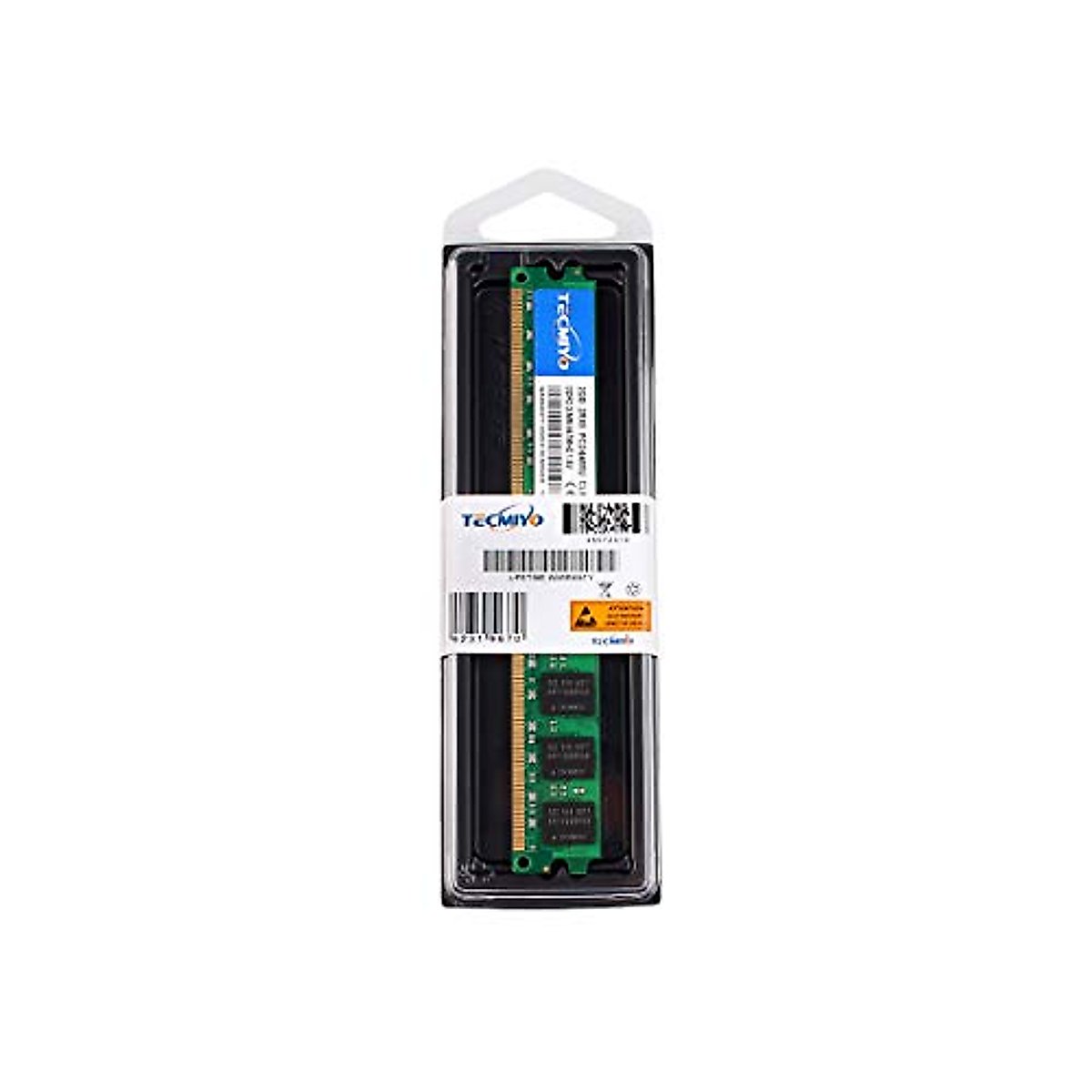 TECMIYO DDR2 Ram 8GB Kit (4X2GB) Desktop Ram DDR2 800 PC2-6400U Dimm PC2 2GB CL6 1.8V 240 Pin Non-ECC Unbuffered Desktop Memory Ram Modules