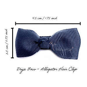 Baby Wisp 20 pc Grosgrain Ribbon Mini Baby Bows Alligator Hair Clips Baby Girl Hair Accessories Shower Gift for Infant Toddler Children Kids Pigtails Ideal Baby