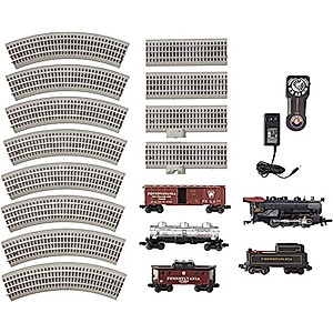 Lionel Pennsylvania Flyer LionChief 5.0 0-8-0 O Gauge Freight Train Set with Bluetooth Capability