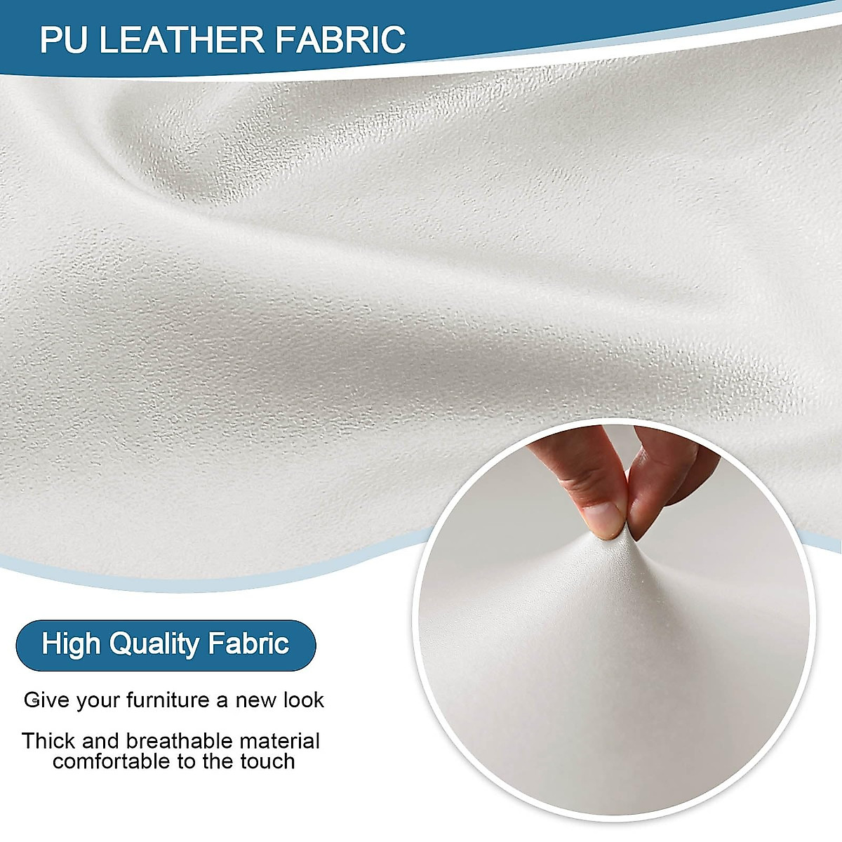 KTYX 4-Pieces/6-Pieces /8-Pieces Recliner Sofa Cover Sets Leather PU Reclining Couch Split Stretch Slipcover Inclined Sofa Covers1/2/3 Seater Sectional (Color : Ivory, Size : 6 Piece | Loveseat)