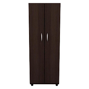 Inval 4-Shelf 2-Door Kitchen Pantry Storage Cabinet, Espresso