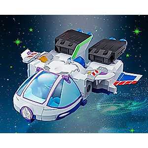 TAMASHII NATIONS Bandai Nations Buzz the Space Ranger Robo Chogattai "Toy Story", Multicolor, 9 inches