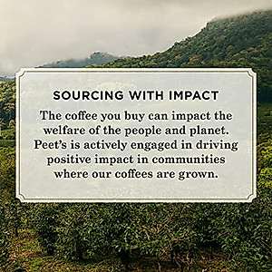 Peet's Coffee, Dark Roast Whole Bean Coffee - Organic French Roast 18 Ounce Bag, USDA Organic