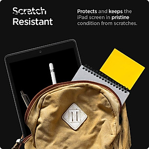 Spigen Tempered Glass Screen Protector [GlasTR Slim] Designed for iPad 10.2 inch (9th (2021) / 8th (2020) / 7th (2019) Generation) [9H Hardness/Case-Friendly]
