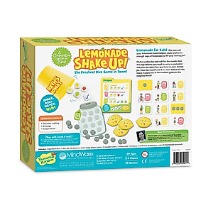 Peaceable Kingdom Lemonade Shake Up! - Cooperative Game for Kids