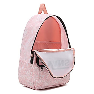 Vans Ranged 2 Prints Adult Laptop Backpack One Size (Coral Cloud-white)