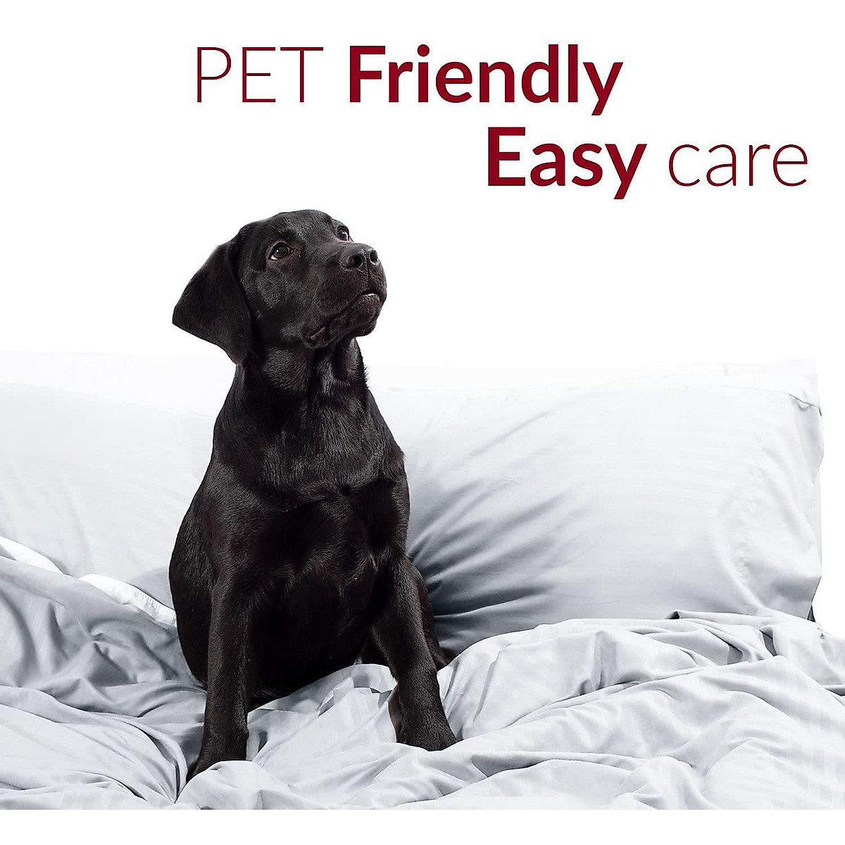 Mellanni Bed Skirt Twin Size - Bed Skirting - 15-Inch Tailored Drop Pleated Dust Ruffle - Hotel Luxury Bedding - Wrinkle, Fade, Stain Resistant - 1 Bedskirt (Twin, White)