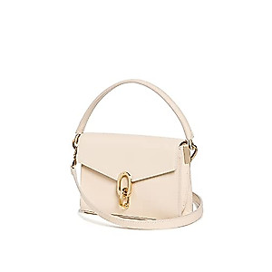 ANINE BING Women's Mini Colette Bag, Cream, Off White, One Size