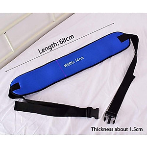 Anti-Fall Bed Restraint Belt, Bed Restraint Auxiliary Device, Anti-Fall Bed Safety Cushion Cushion for Elderly Patients