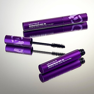 Younique MOODSTRUCK EPIC 4D Fiber Lash Mascara | 7 ml | Long Lasting Mascara Black Volume and Length, Lengthening, Thickening, Fuller Lashes Amplify Smudge-Proof Eyelash Mascara, Makeup
