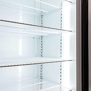 Procool Refrigeration Glass Door Flower Display Cooler with "Fresh Flowers" Design, Floral Refrigerator; 12.7 Cubic Ft.