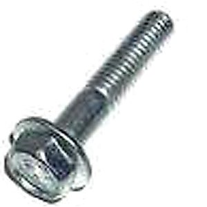 25 M6 - 1.0 x 35mm Hex Flange Bolts Large O.D. Class 10.9 Zinc IFI 536