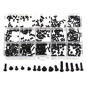 DShanLa 450Pcs M2 M2.5 M3 Laptop Notebook Computer Screw Kit Set DShanLa