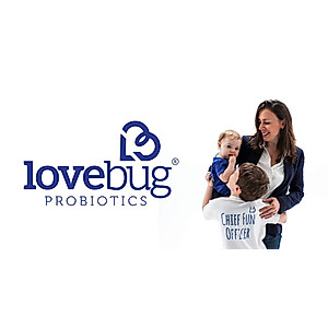 lovebug PROBIOTICS Here’s The Skinny Daily Probiotic for Men & Women, 60 Tablets