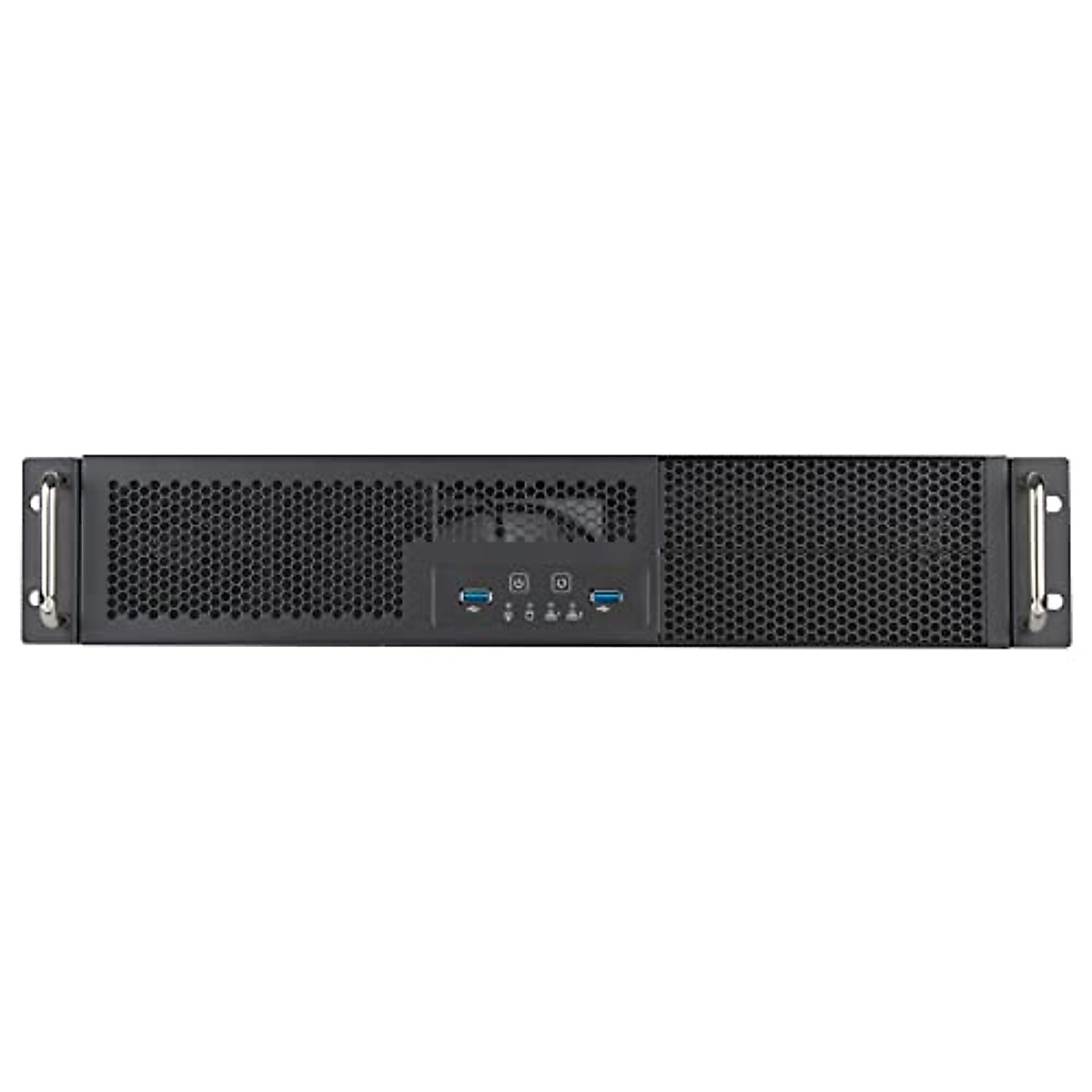 SilverStone Technology RM23-502-MINI 2U Dual 5.25'' Drive Bay Micro-ATX rackmount Server Chassis, SST-RM23-502-MINI