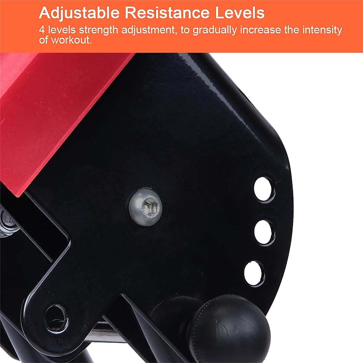 PRODCA Straight Linear Type Powerful Private Fitness Club Abdomen Exerciser Black